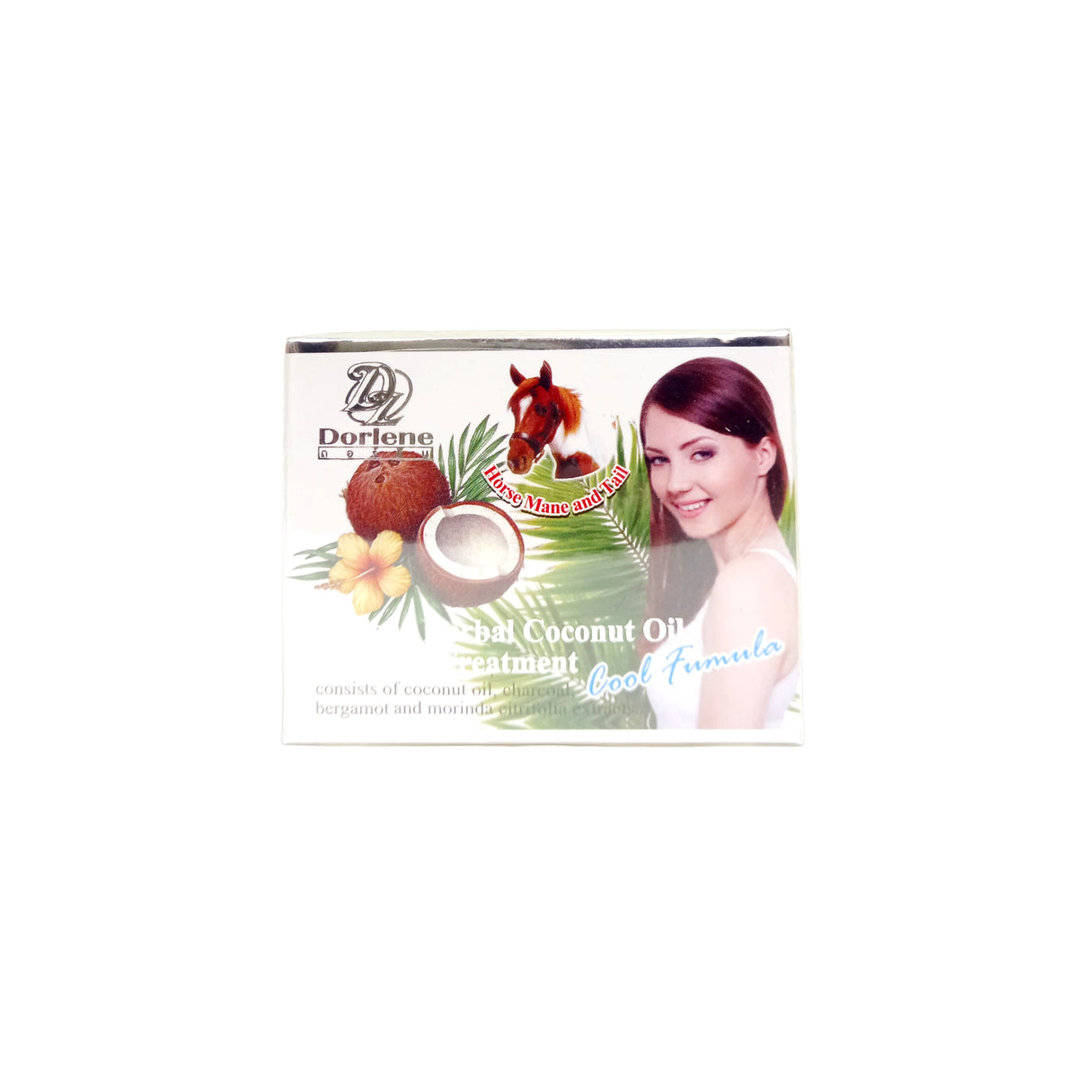 Dorlene Herbal Hair Spa Coconut Oil Treatment 300g | [A CAP Coconut Oil ...