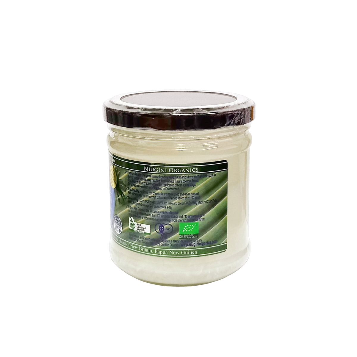Niugini Organics Cold Pressed Virgin Coconut Oil 320ml ACO Certified 1 ...